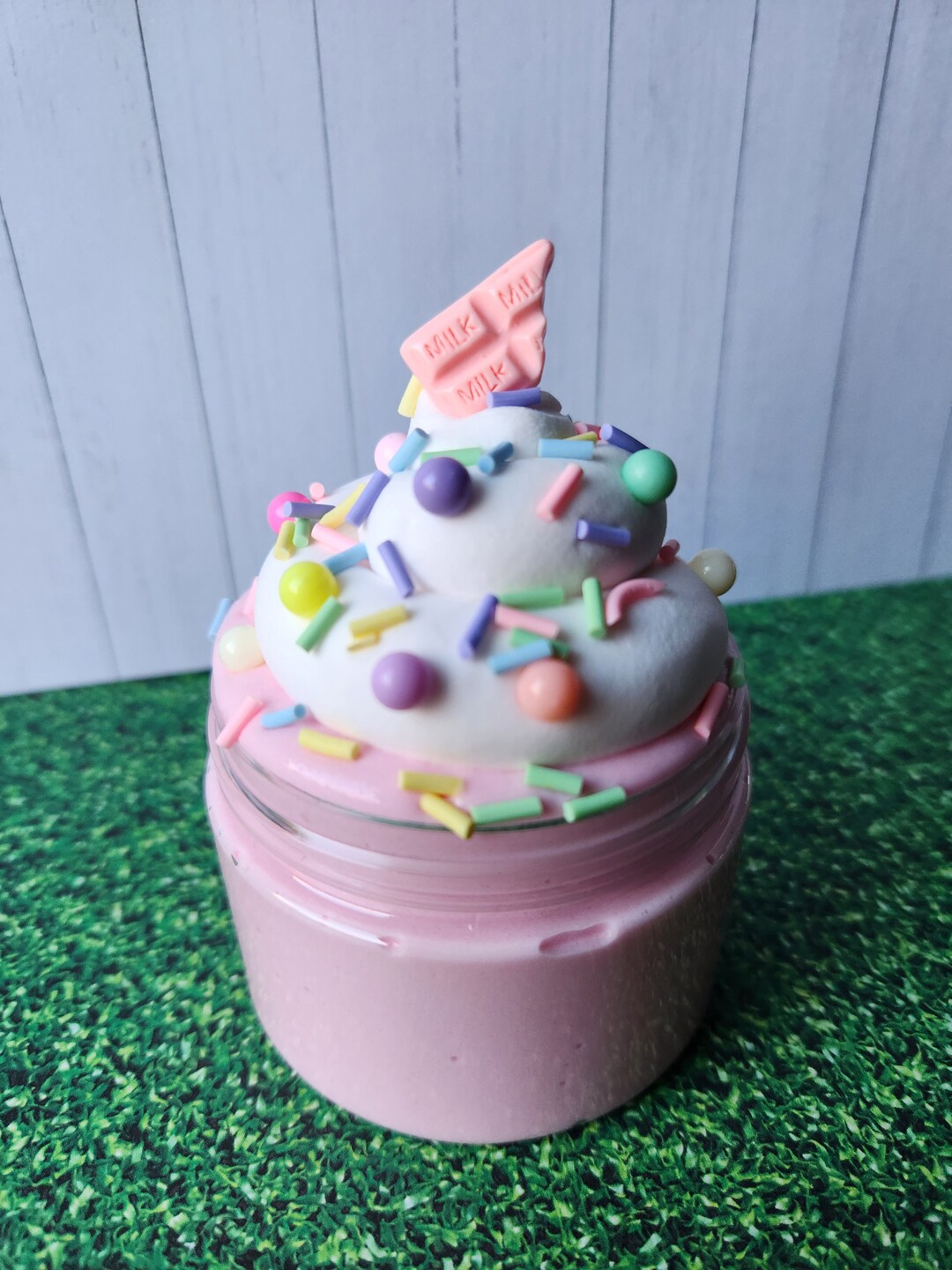 Sweet Strawberry Smoothie Slime DIY Cloud & Clay Slime Gift - Etsy