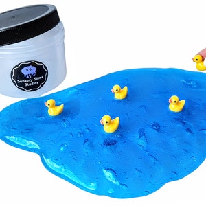 Five Little Ducks Slime, Clear Slime With 5 Duck Charms, Cute Duck ...