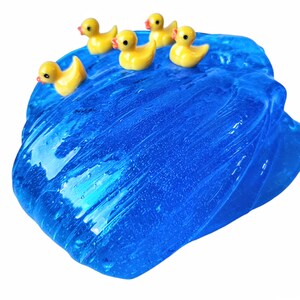 Five Little Ducks Slime, Clear Slime With 5 Duck Charms, Cute Duck ...