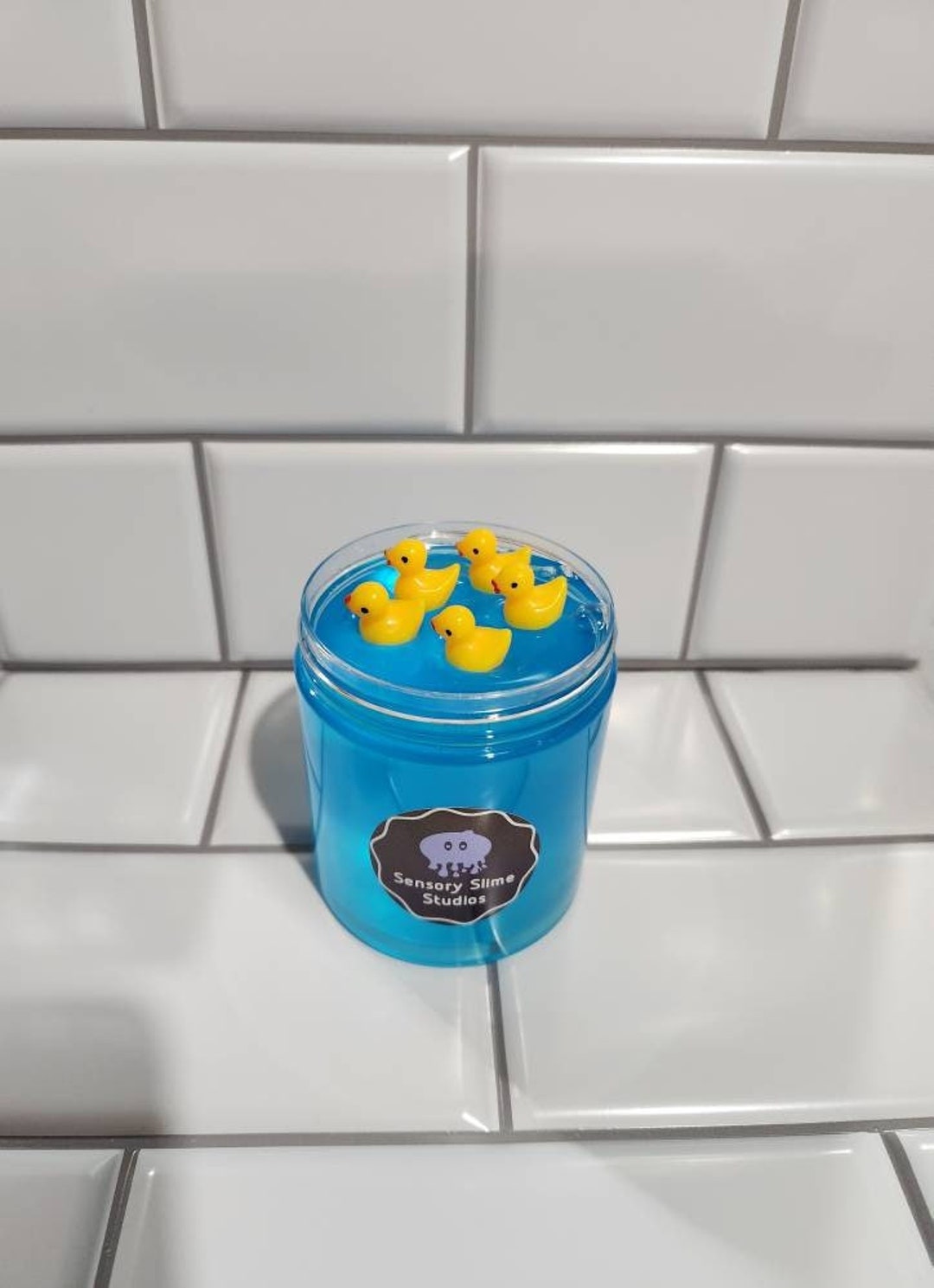 Five Little Ducks Slime Clear Slime With 5 Duck Charms Cute - Etsy