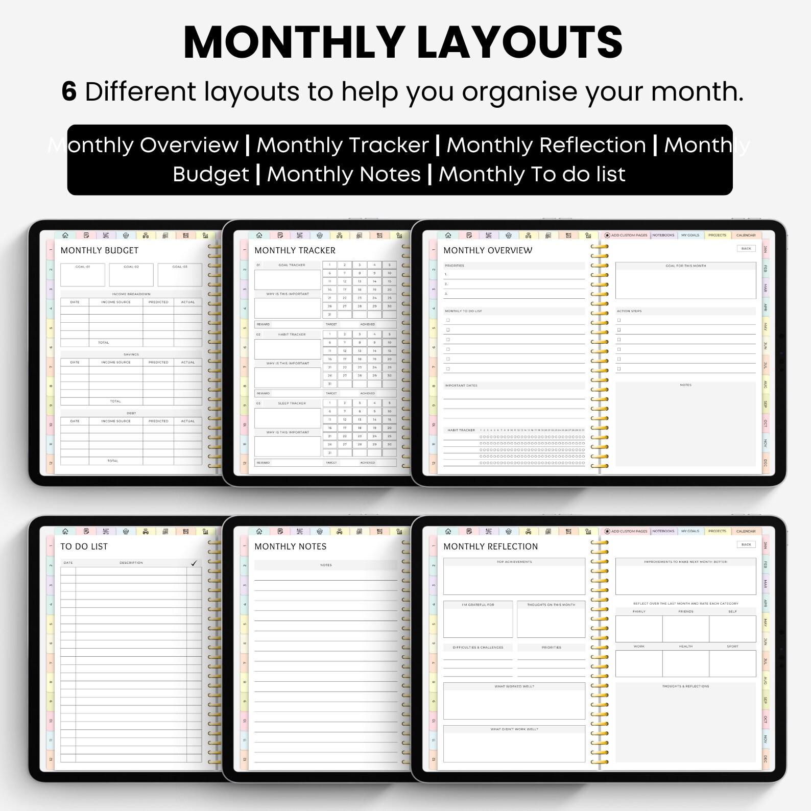 Girl Boss Planner, 2024 Digital Planner, 2024 Daily, Weekly & Monthly ...