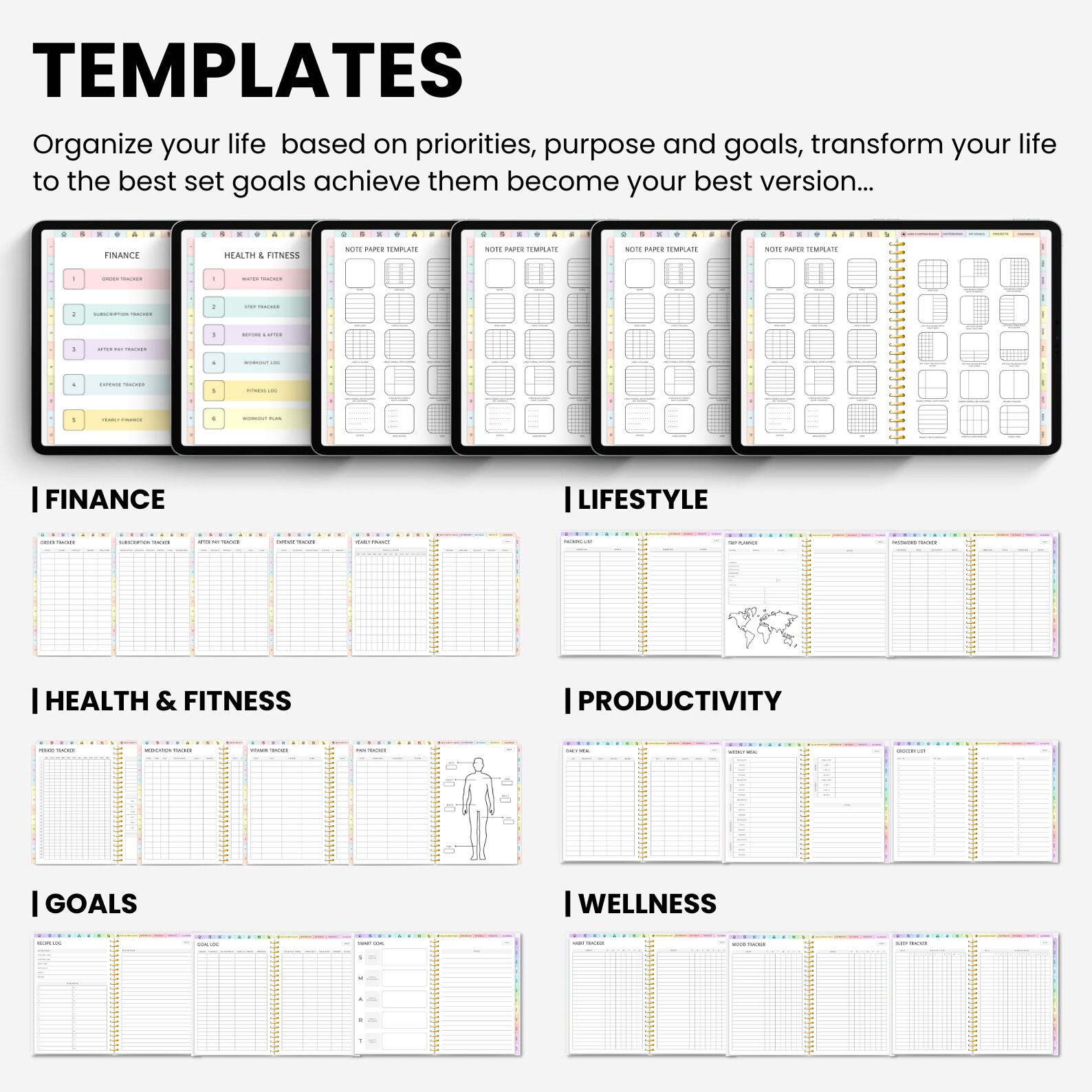 Girl Boss Planner, 2024 Digital Planner, 2024 Daily, Weekly & Monthly ...
