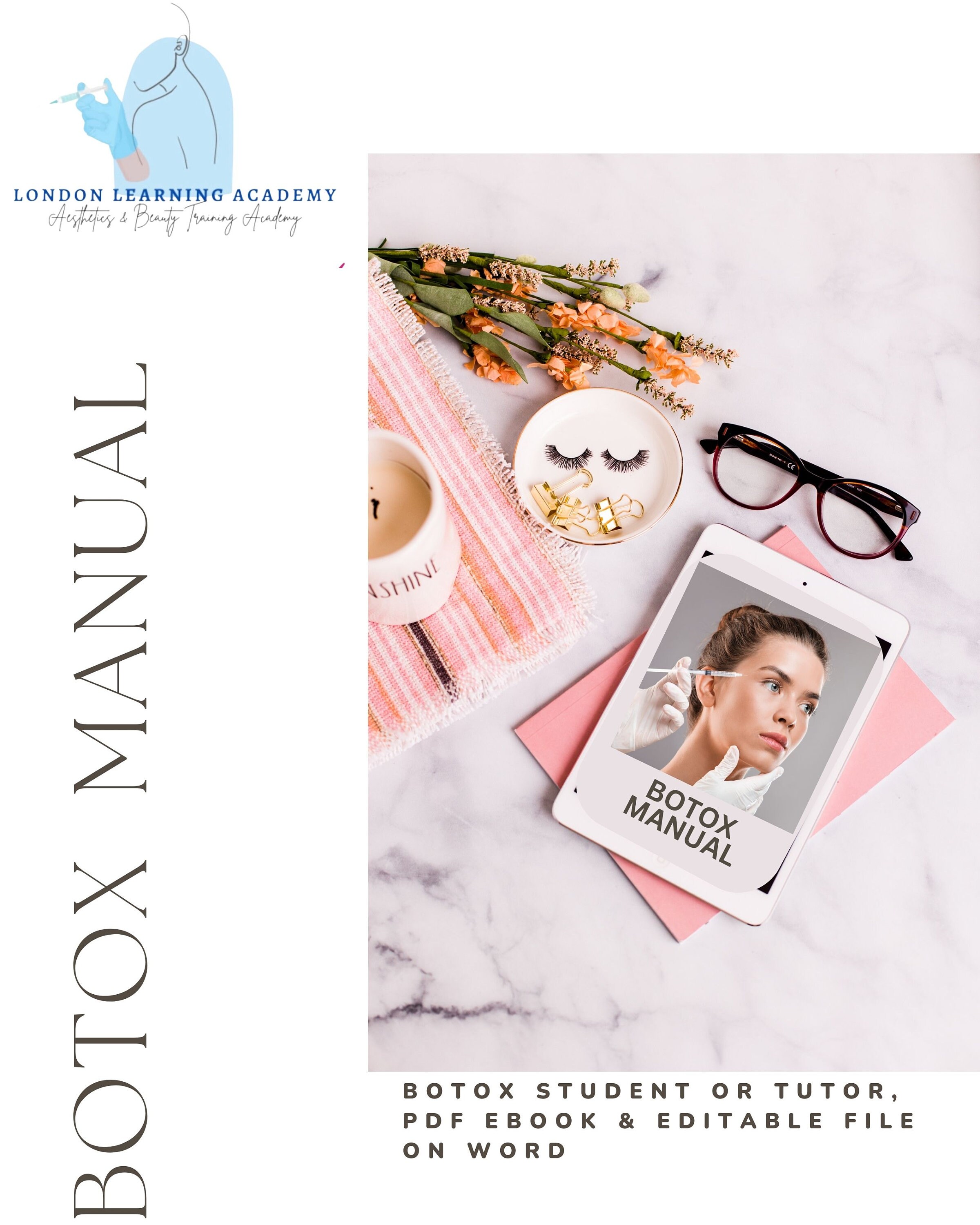 Botox Injections Manual Anti Ageing for Learners, Medical Proffesionals ...