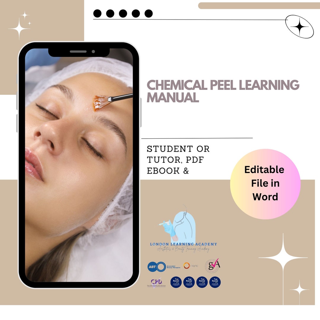 Chemical Peel Learning Manual - Guide for Skincare Professionals ...