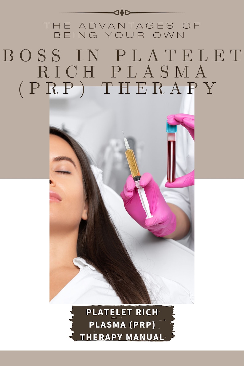 Master the Art of PRP Procedures Hair Growth Therapy/ Vampire Facial ...