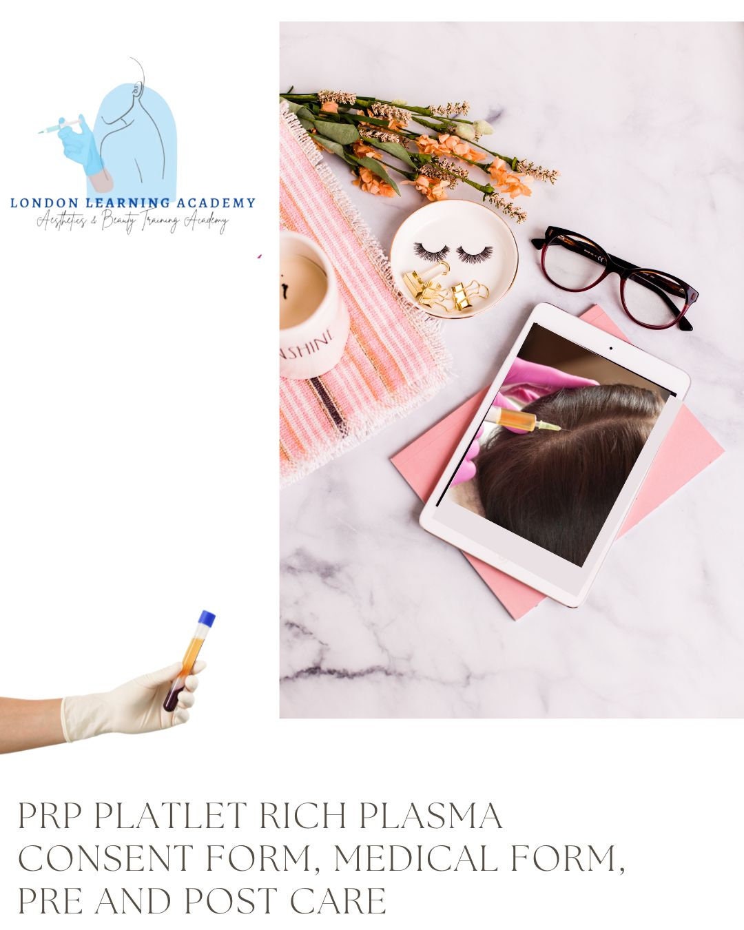 Platelet-rich Plasma PRP Forms, Intake Form, Consent Form, Pre ...