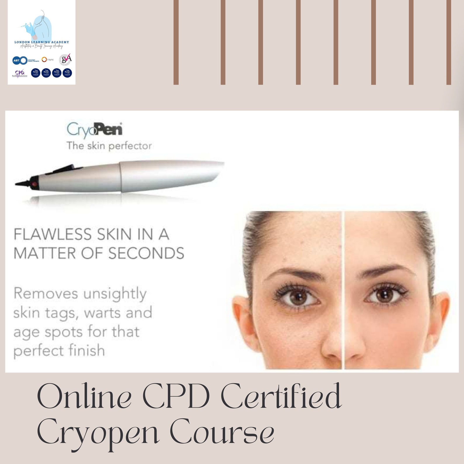 Online CPD Certified Cryopen Course - Learn the Latest Beauty Technique ...