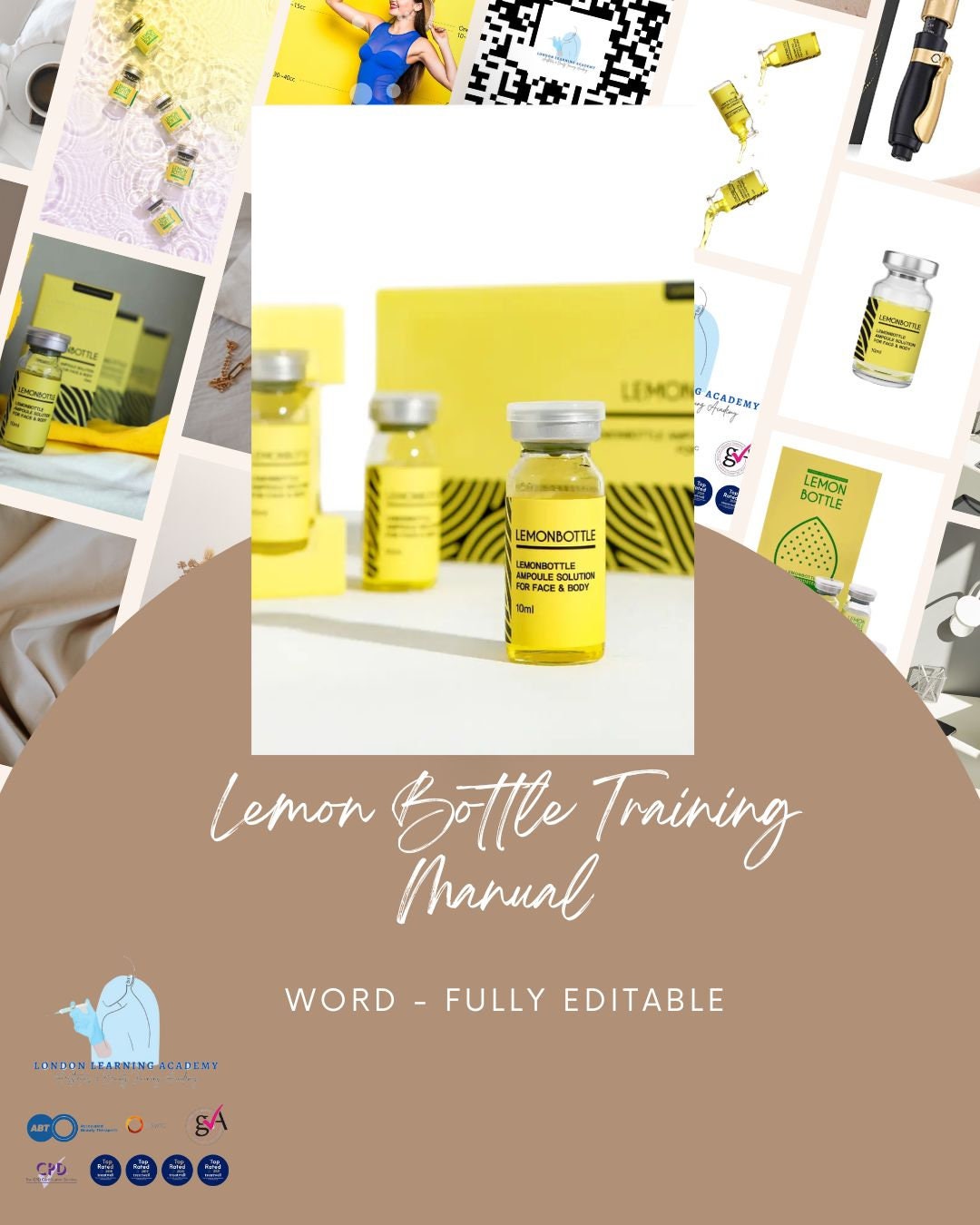 Lemon Bottle Fat Dissolving Injections Training Manual Editable Word ...