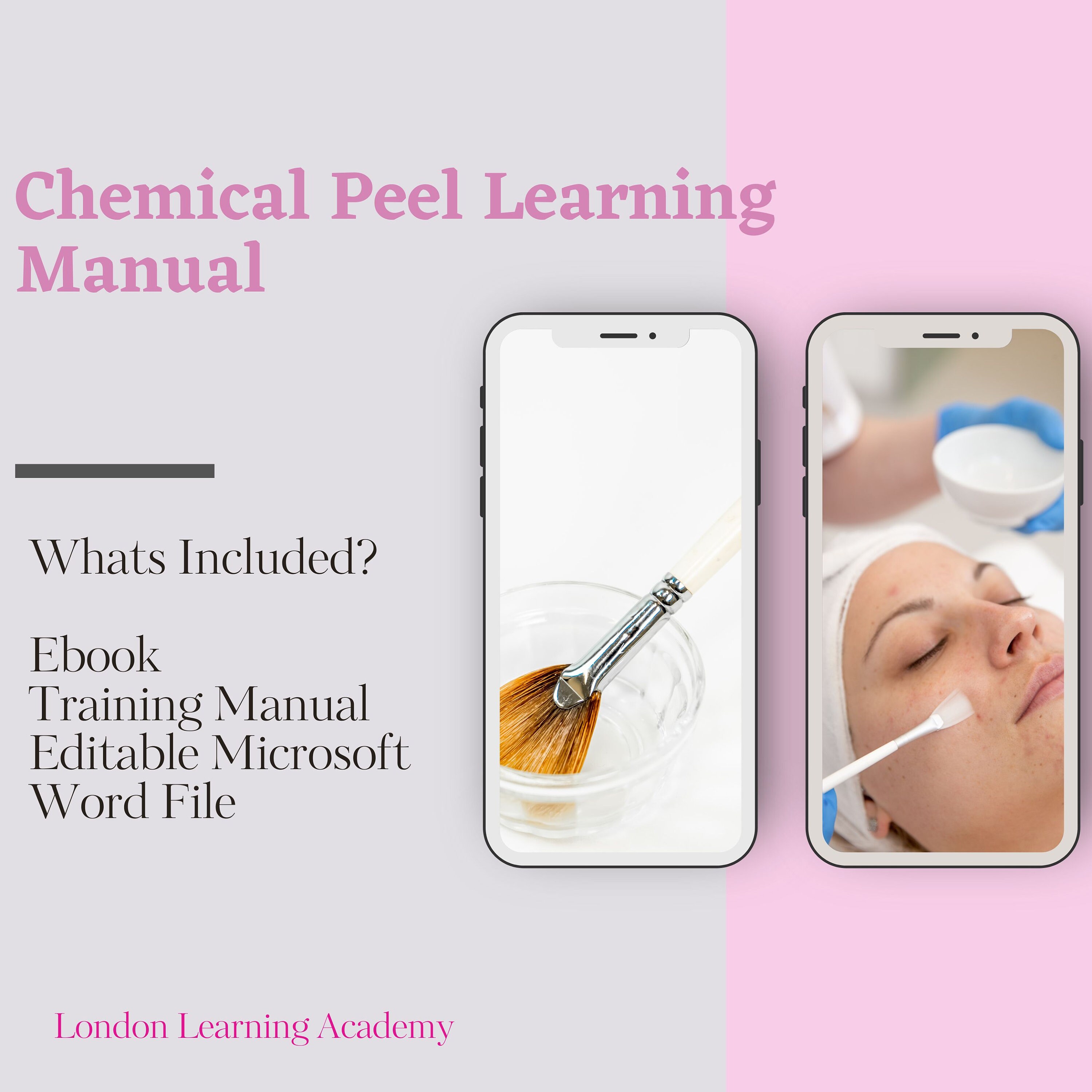 Chemical Peel Learning Manual Guide for Skincare Professionals, Beauty ...