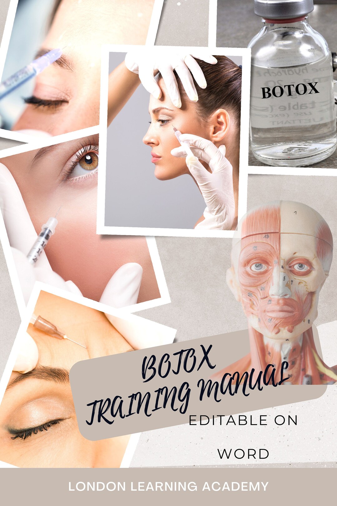 Botox Injections Manual Anti Ageing for Learners, Medical Proffesionals ...