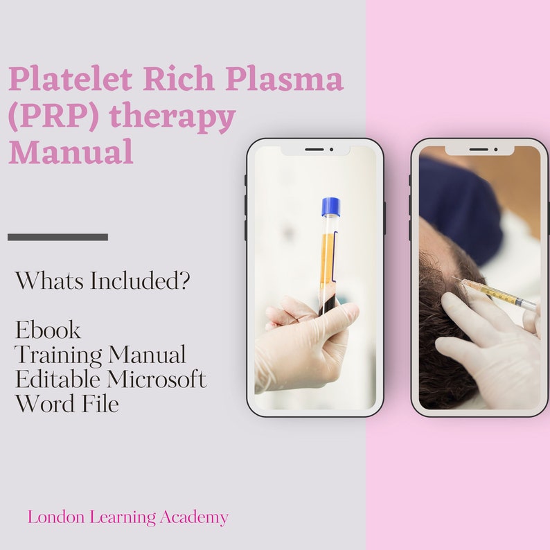 Master the Art of PRP Procedures Hair Growth Therapy/ Vampire Facial ...