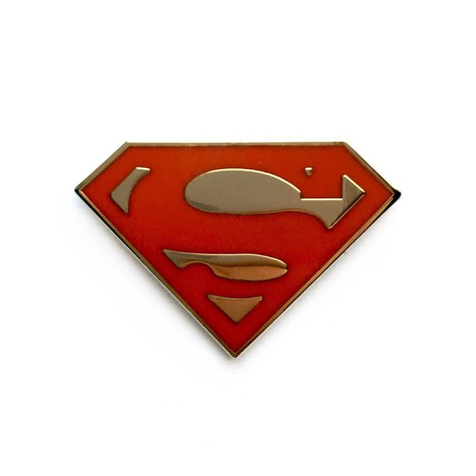 Superman Enamel Pin for Backpack Pin for Bag Pin for Purse - Etsy