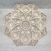 Wood Mandala WM01 Laser Cut Wall Art Deco - Etsy
