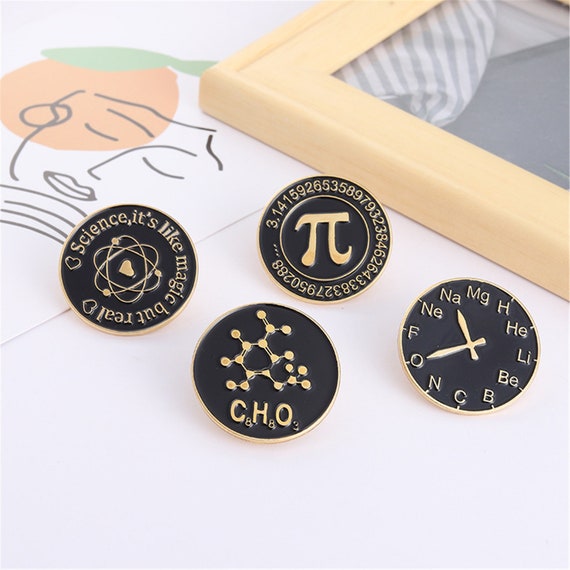 Alphabet Math Pin Hard Enamel Pins Lovely Kawaii Pin Lapel Pin - Etsy