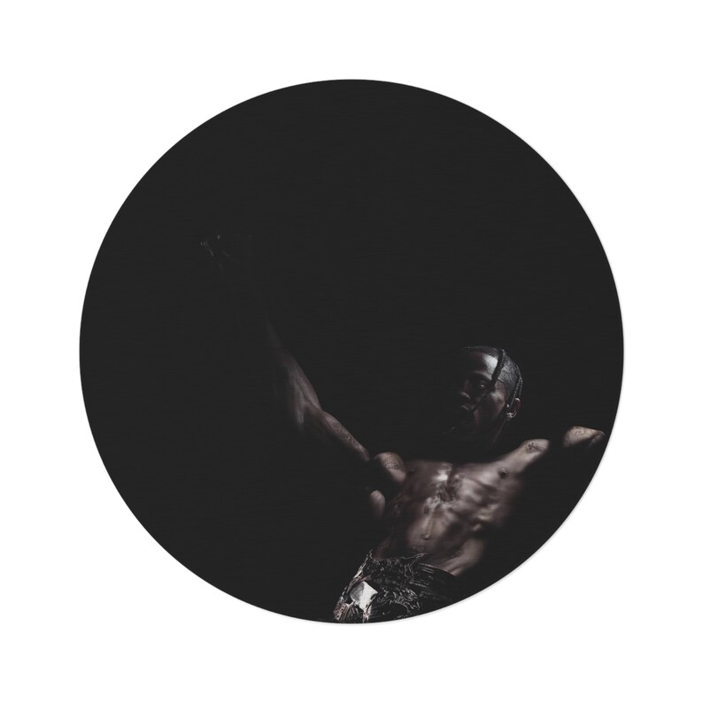 Travis Scott Utopia Album Cover Art Custom 60x60inch Round - Etsy