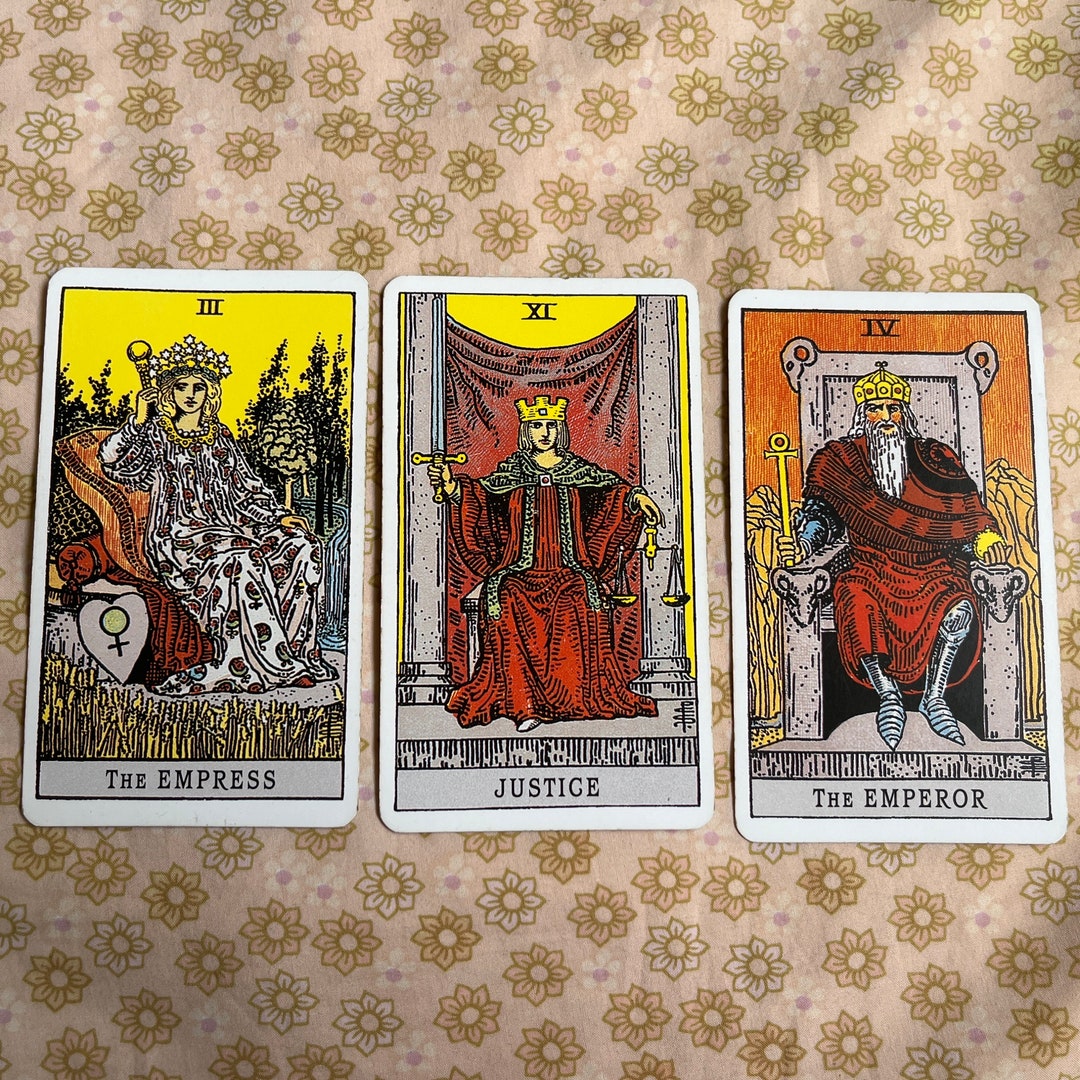 Blind 3 Card Tarot Reading - Etsy