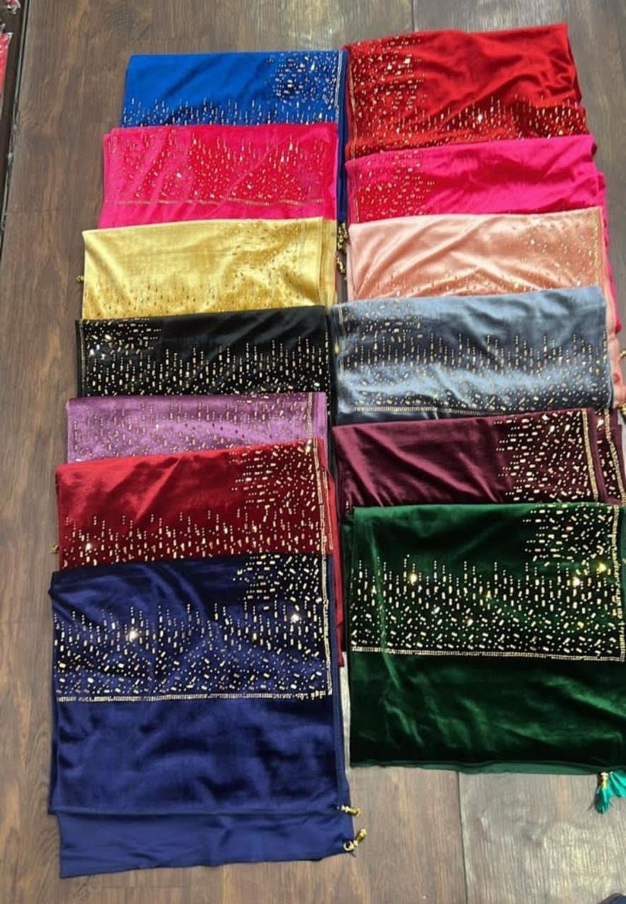 Fine Quality Velvet Stoles and Wraps - Etsy