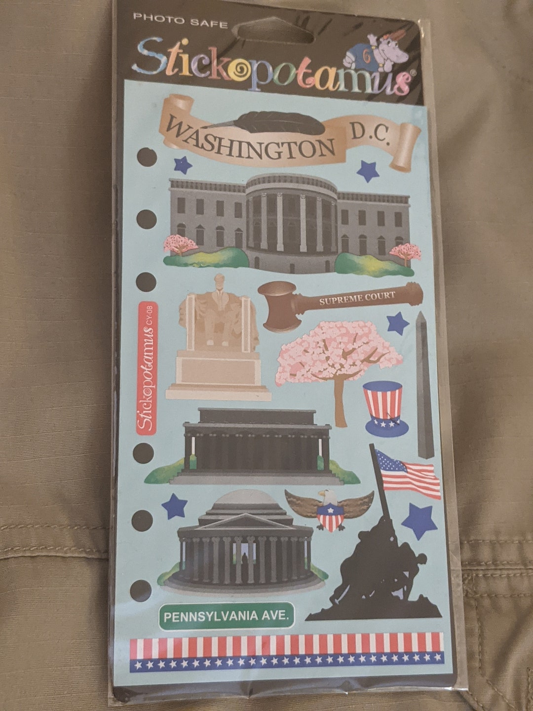 Washington D.C. Government Stickers for Kids - Etsy