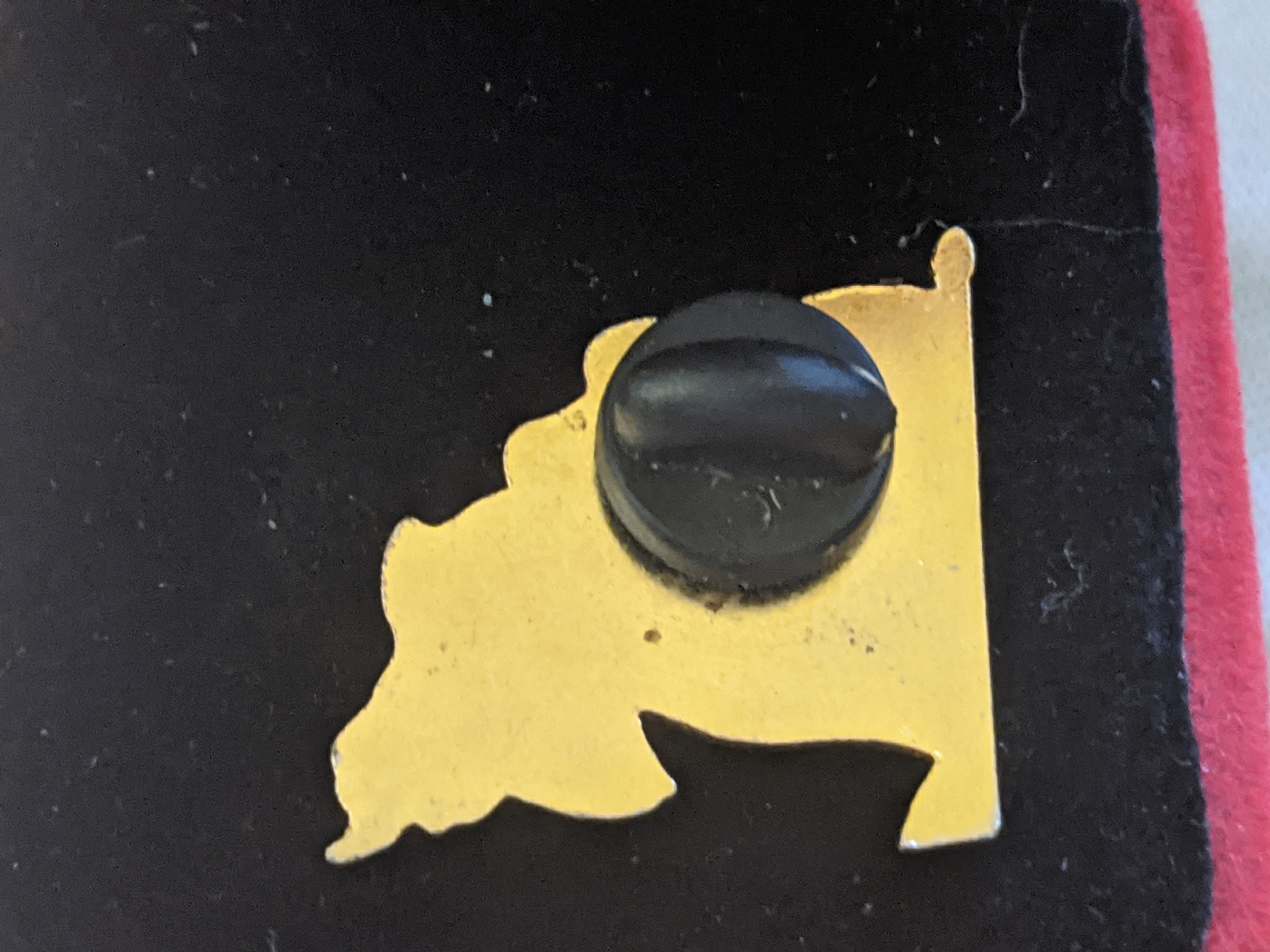 Waving American Flag With Pole PVC Rubber Backed Lapel Pin - Etsy