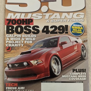 5.0 Mustang & Super Fords Magazines - Etsy