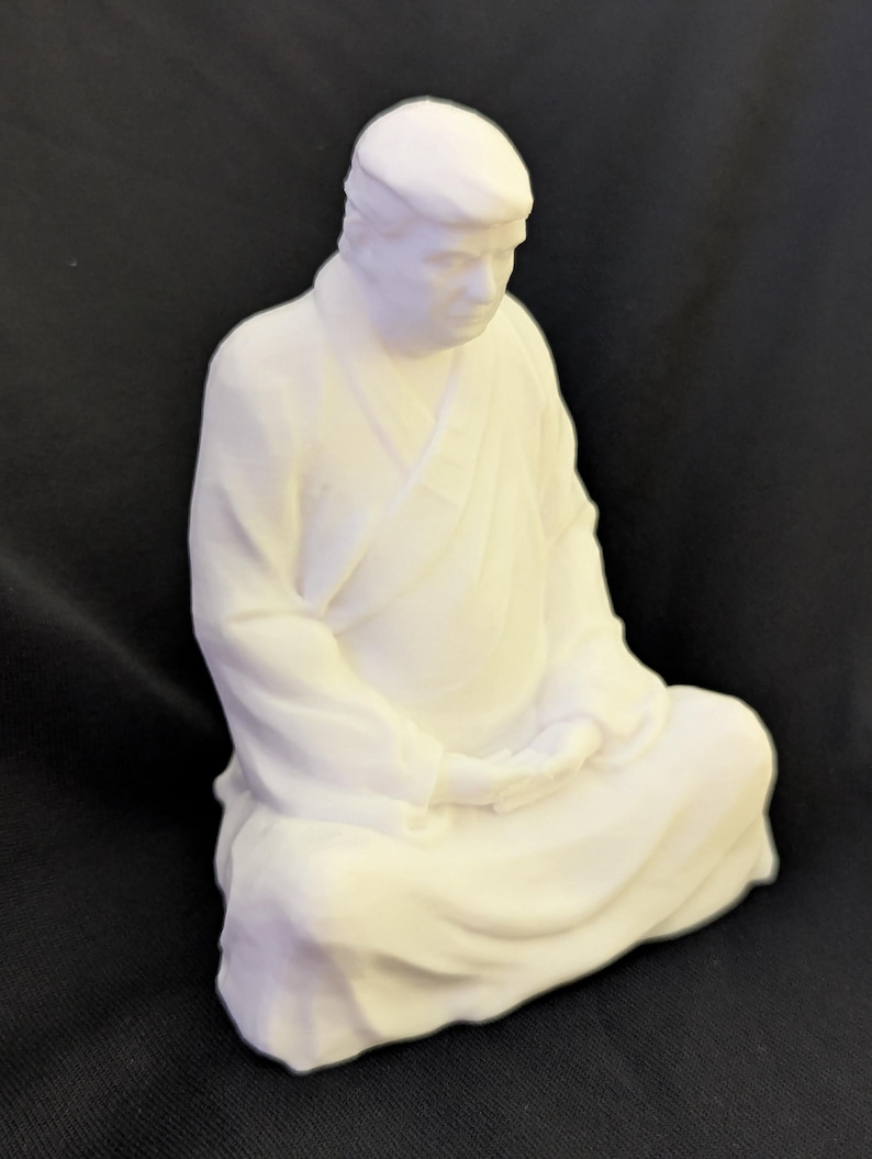 Trump Buddha Sculpture, 3D Printed, PLA, Marble/white Colors - Etsy