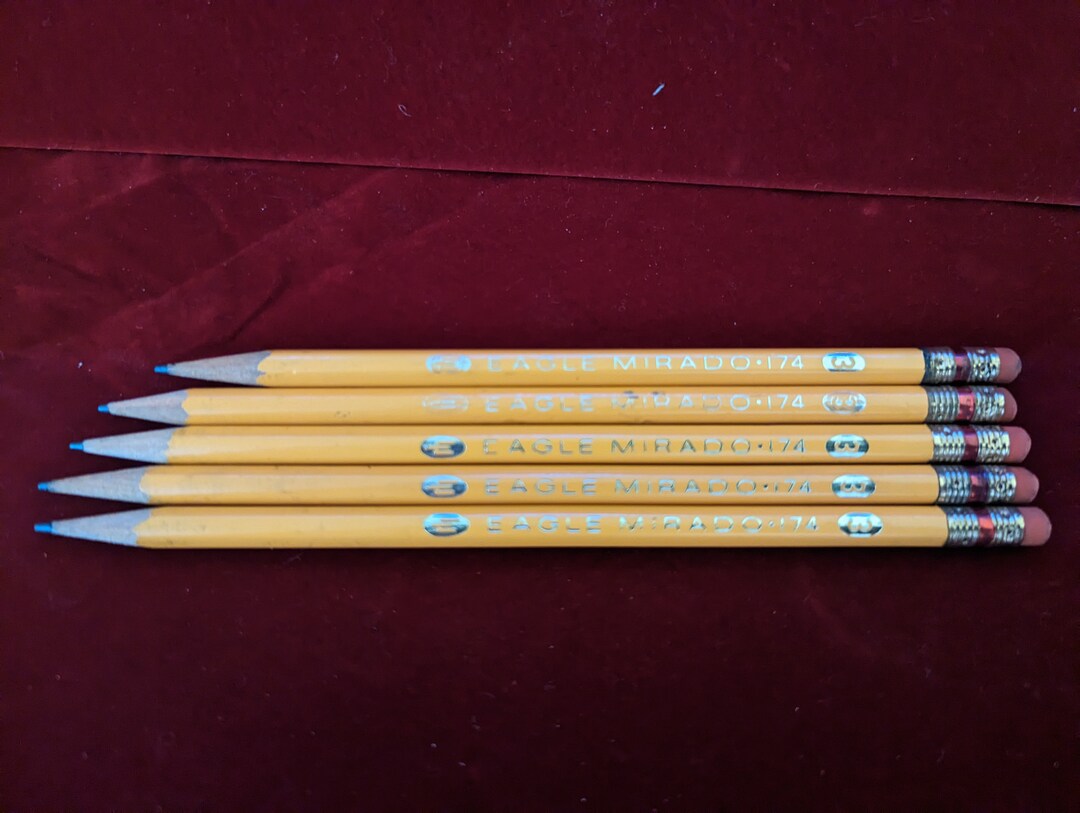 Vintage EAGLE Mirado 174 #3 Pencils and ORIGINAL BOX! - Etsy
