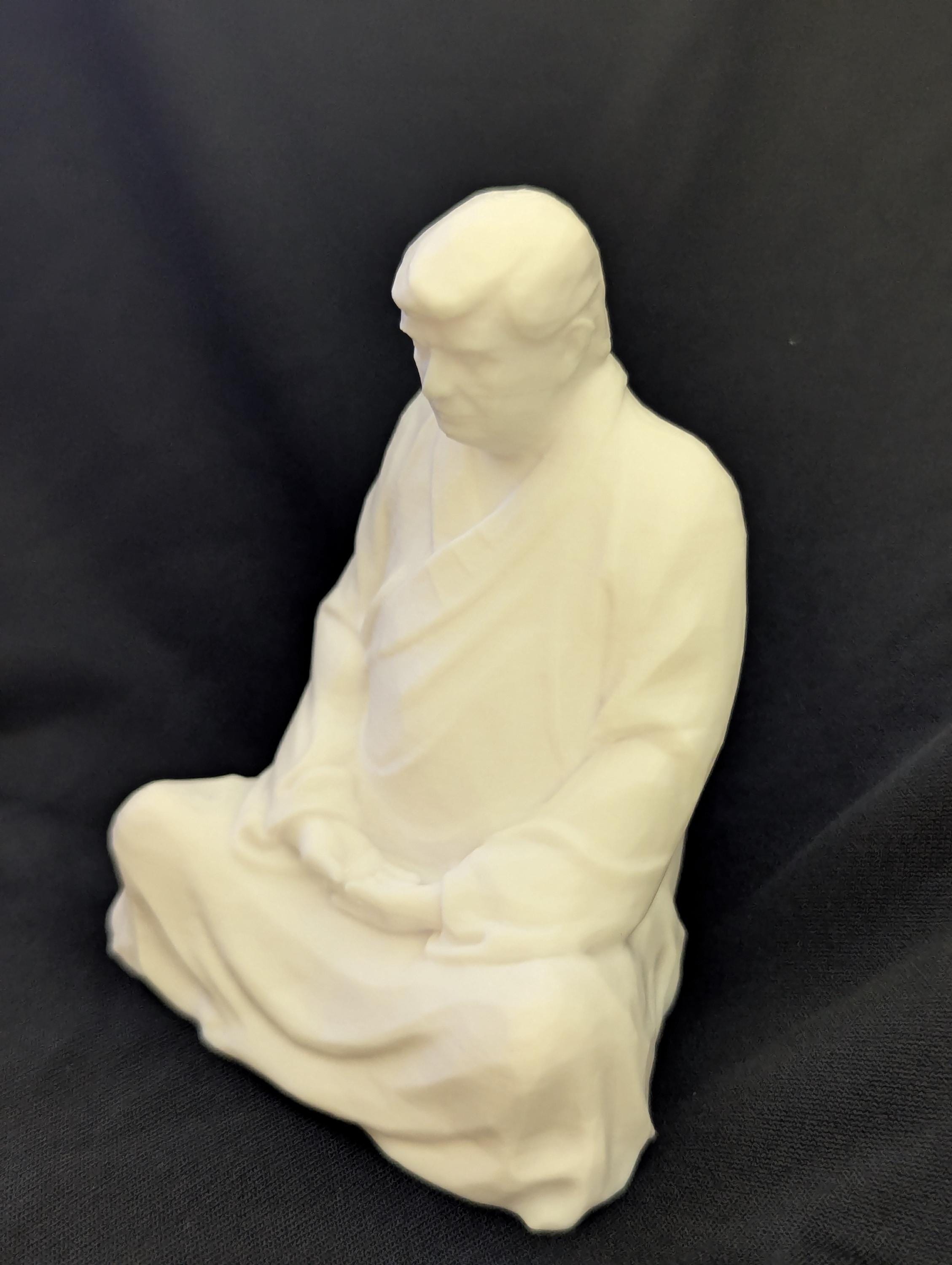 Trump Buddha Sculpture, 3D Printed, PLA, Marble/white Colors - Etsy
