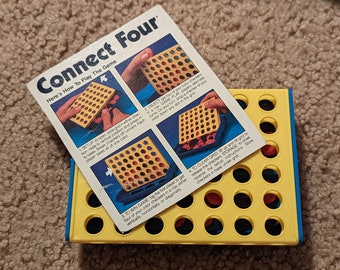 Mini Connect Four - Etsy