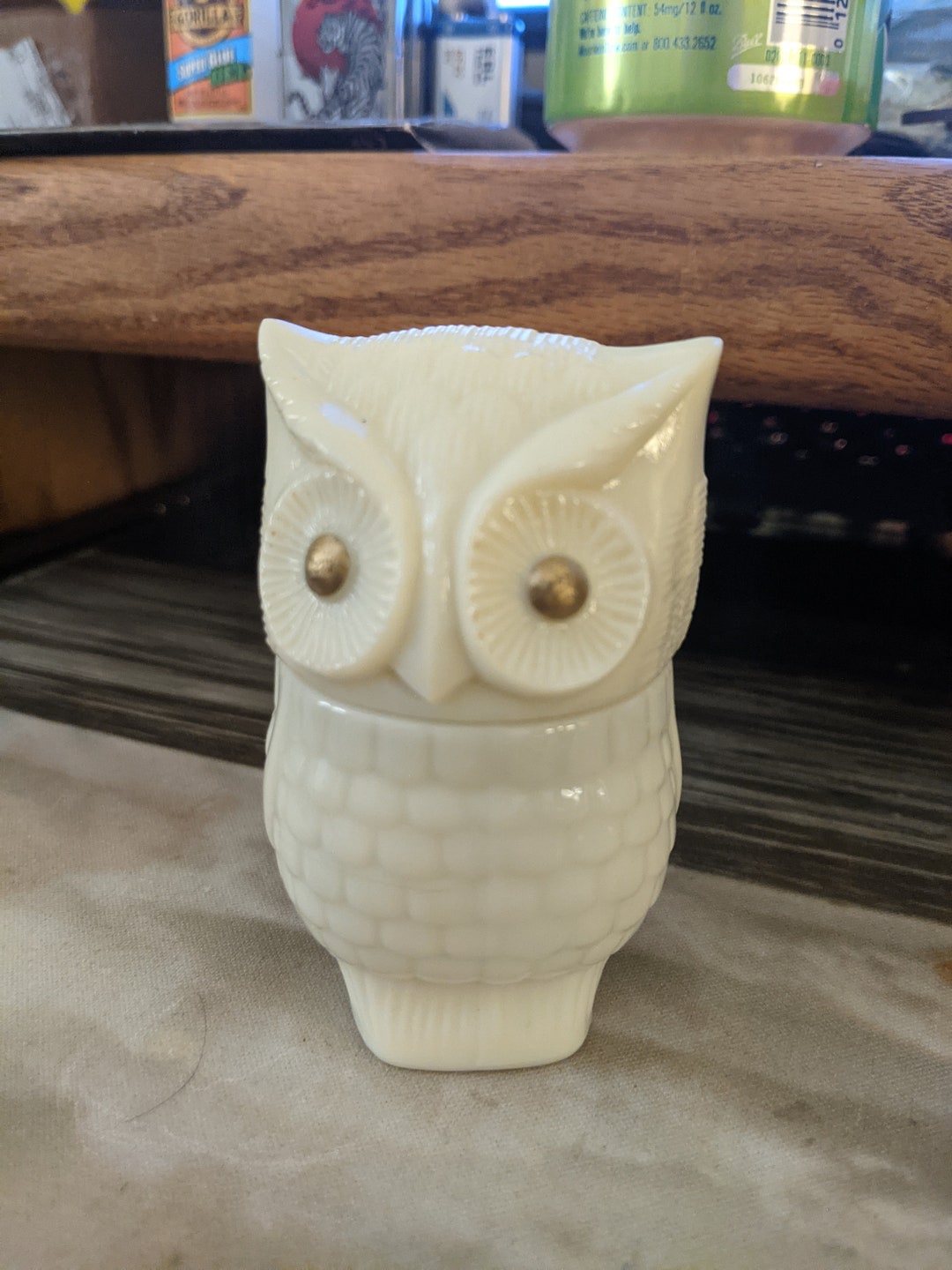 Avon Field Flowers Cream Sachet Ceramic Owl Container - Etsy