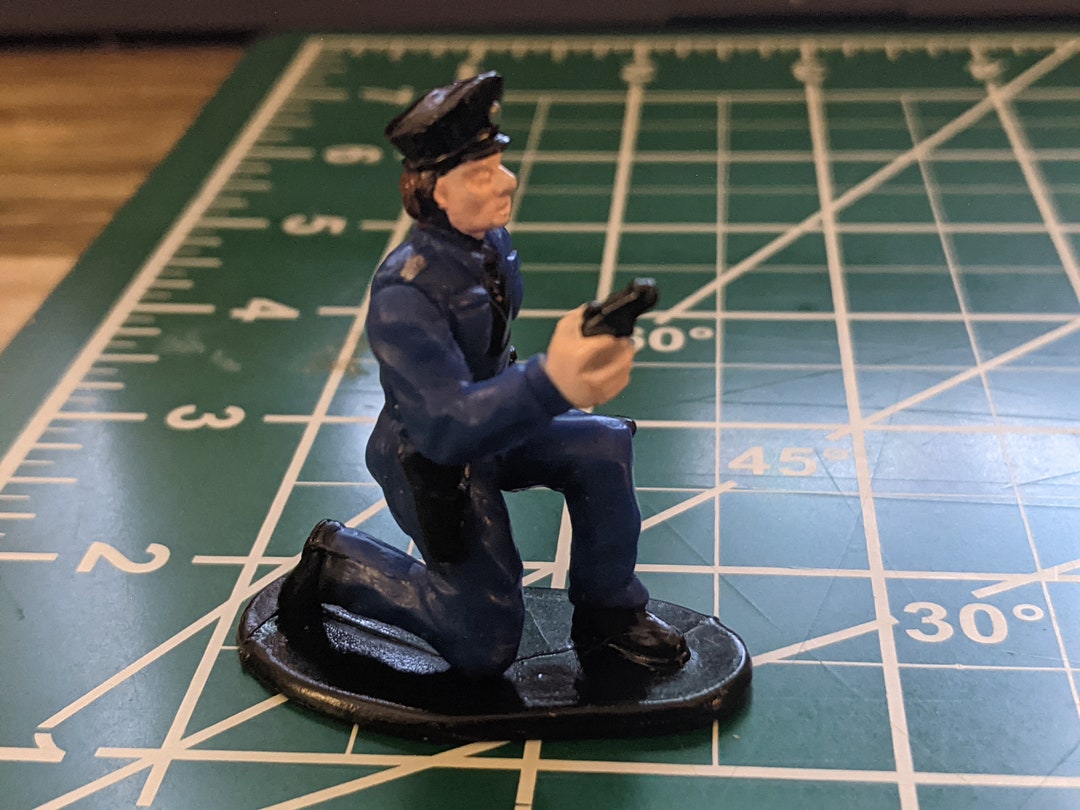Police Officer Figurine pick a Stance - Etsy
