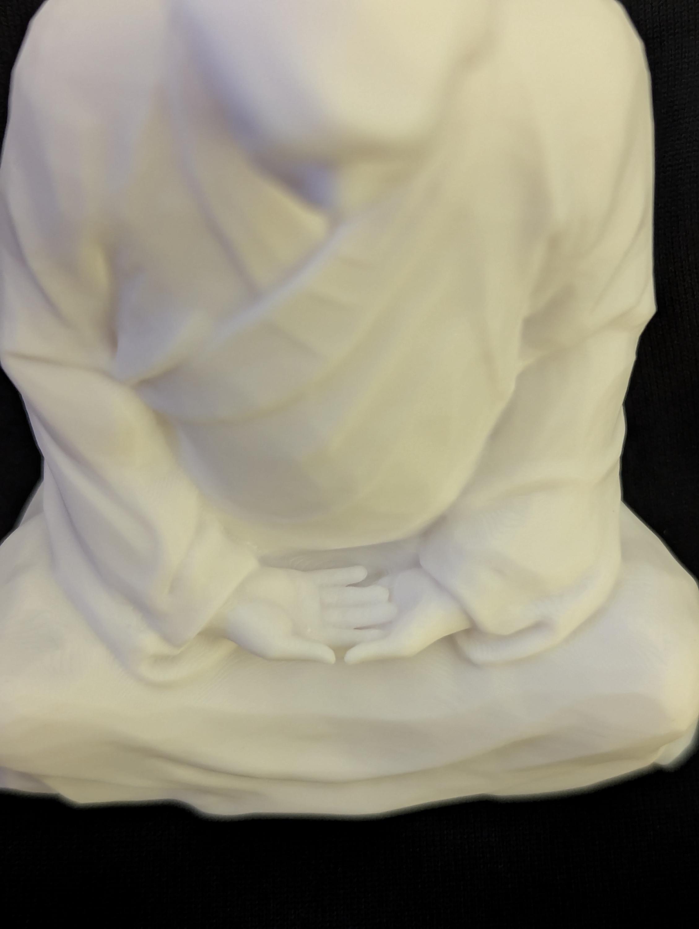 Trump Buddha Sculpture, 3D Printed, PLA, Marble/white Colors - Etsy