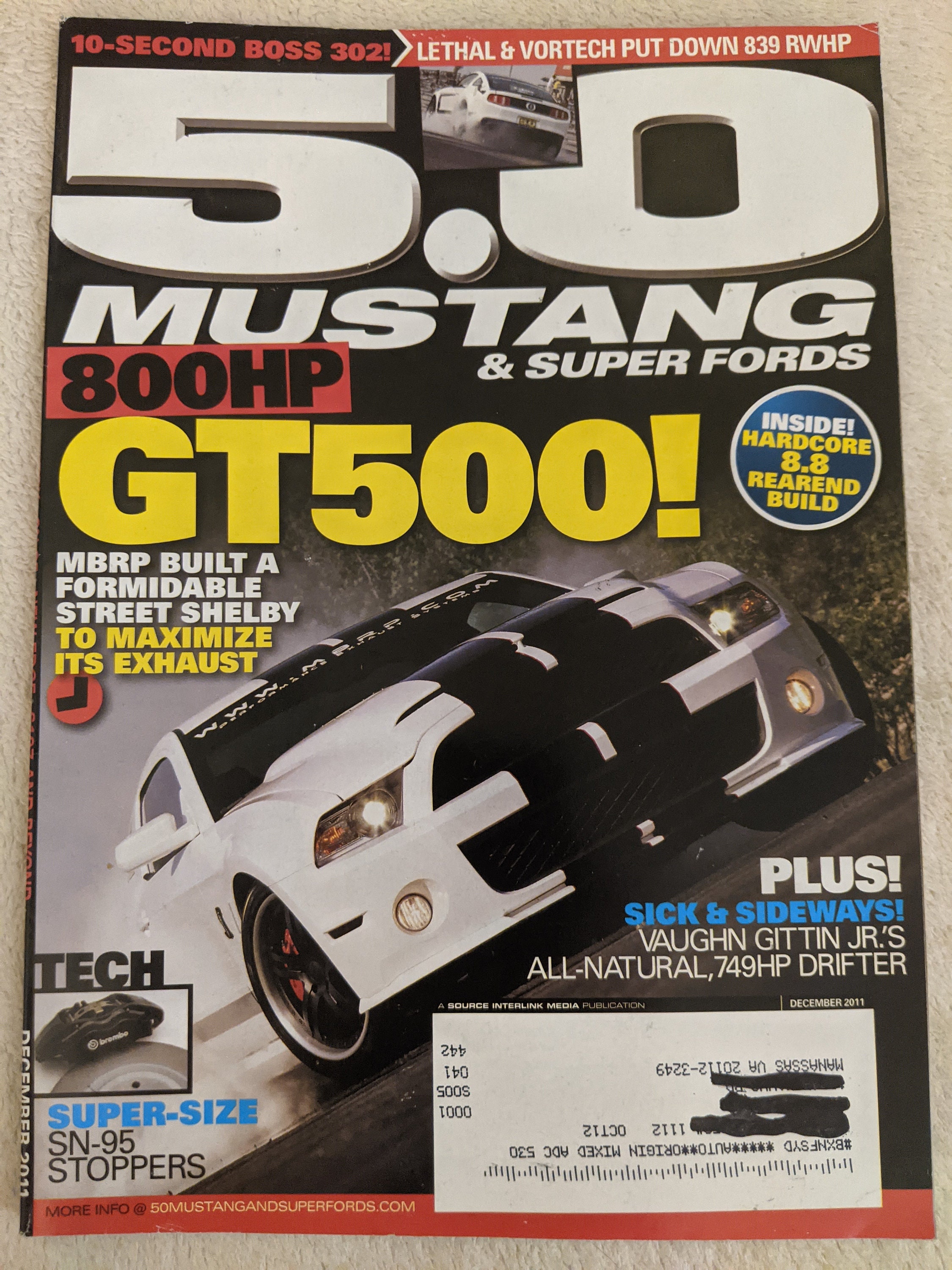 5.0 Mustang & Super Fords Magazines - Etsy