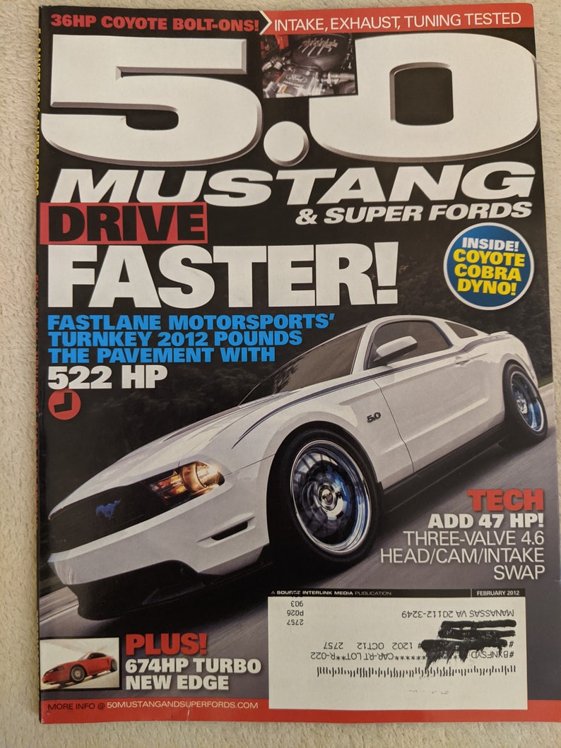 5.0 Mustang & Super Fords Magazines - Etsy