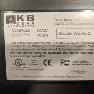 Vintage PABLO Drawing Tablet - Model KG-PB20 - Etsy