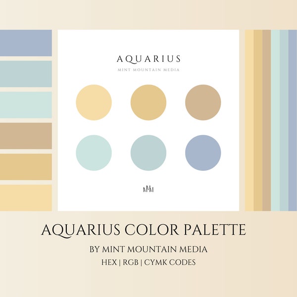 Aquarius Logo - Etsy