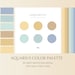 Aquarius Color Palette | Brand Palette | Small Business Branding ...