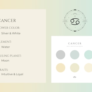 Cancer Color Palette | Brand Palette | Small Business Branding ...