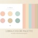Libra Color Palette | Brand Palette | Small Business Branding | Wedding ...