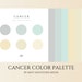 Cancer Color Palette | Brand Palette | Small Business Branding ...