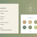 Taurus Color Palette Brand Palette Small Business Branding Wedding ...