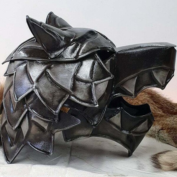 Wolf Head Hat - Etsy