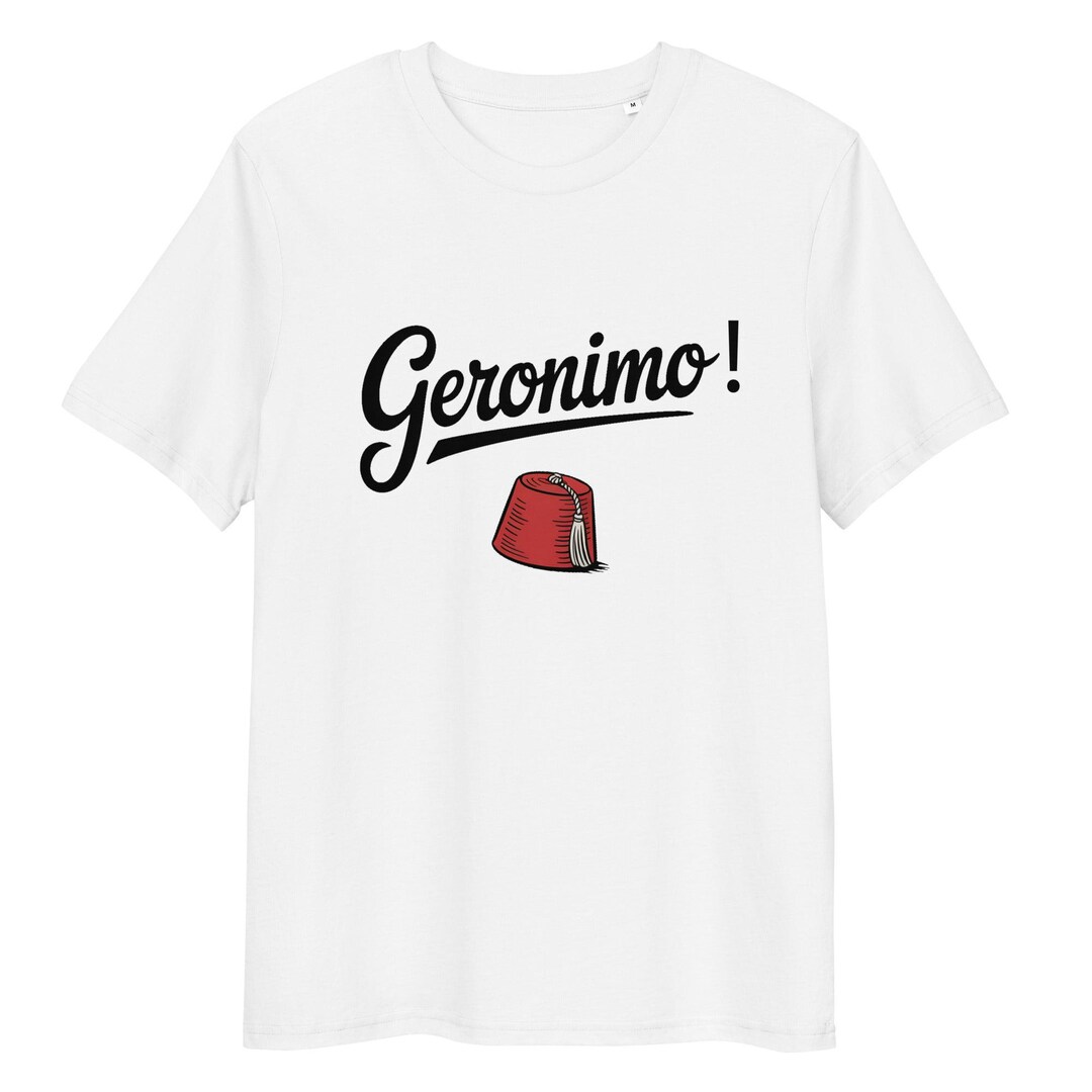 Doctor Who Geronimo Organic T-shirt - Etsy