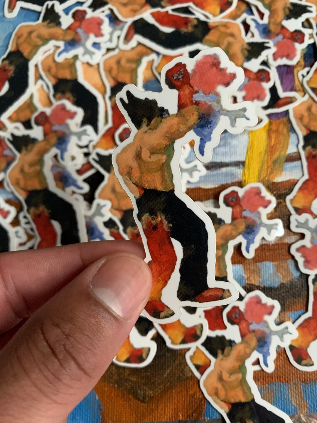 Tekken EWGF Jin Kazama Sticker - Etsy