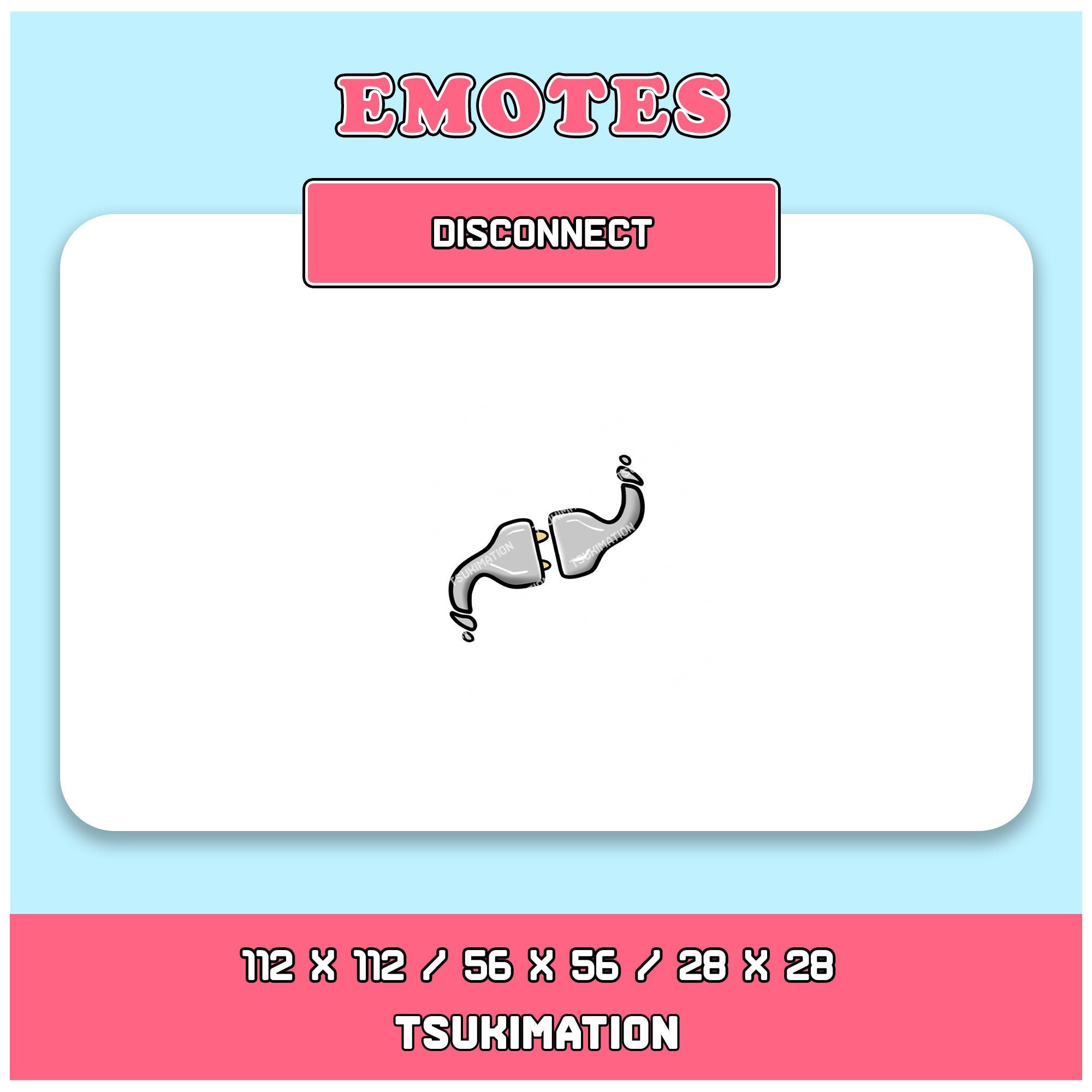 ANIMATED dbd Disconnect Emote Emote for Twitch - Etsy Australia