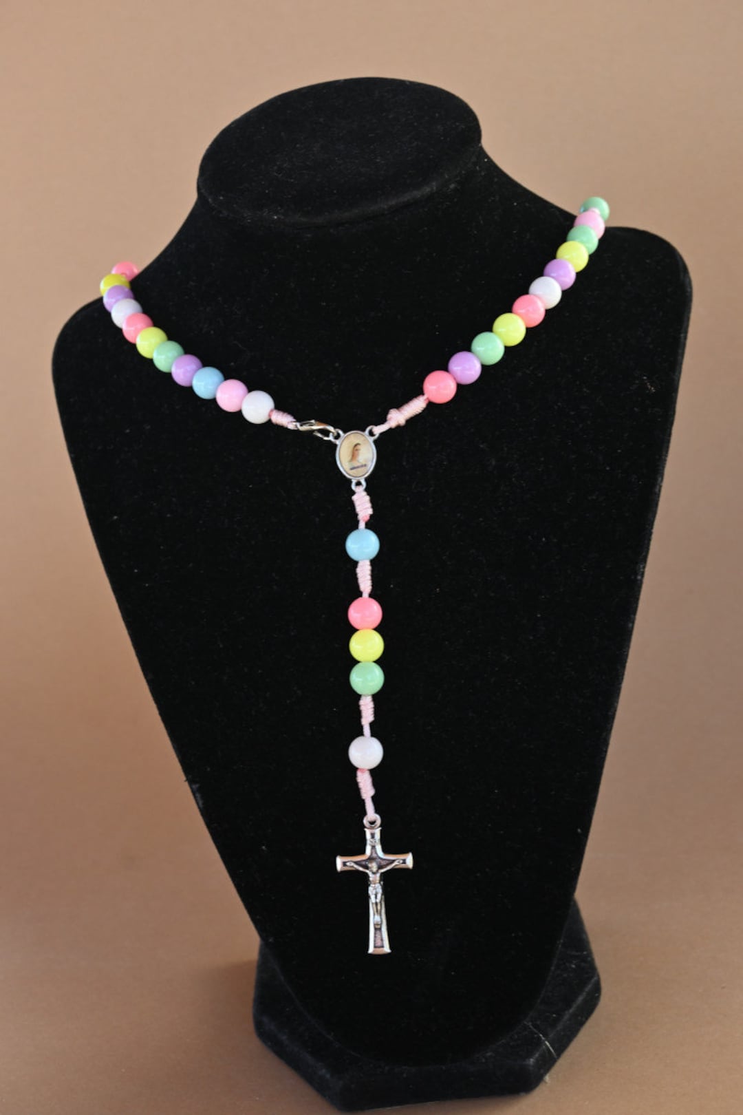 Rosary, Children Rosary, Colorful Rosary, Rosary for Children - Etsy