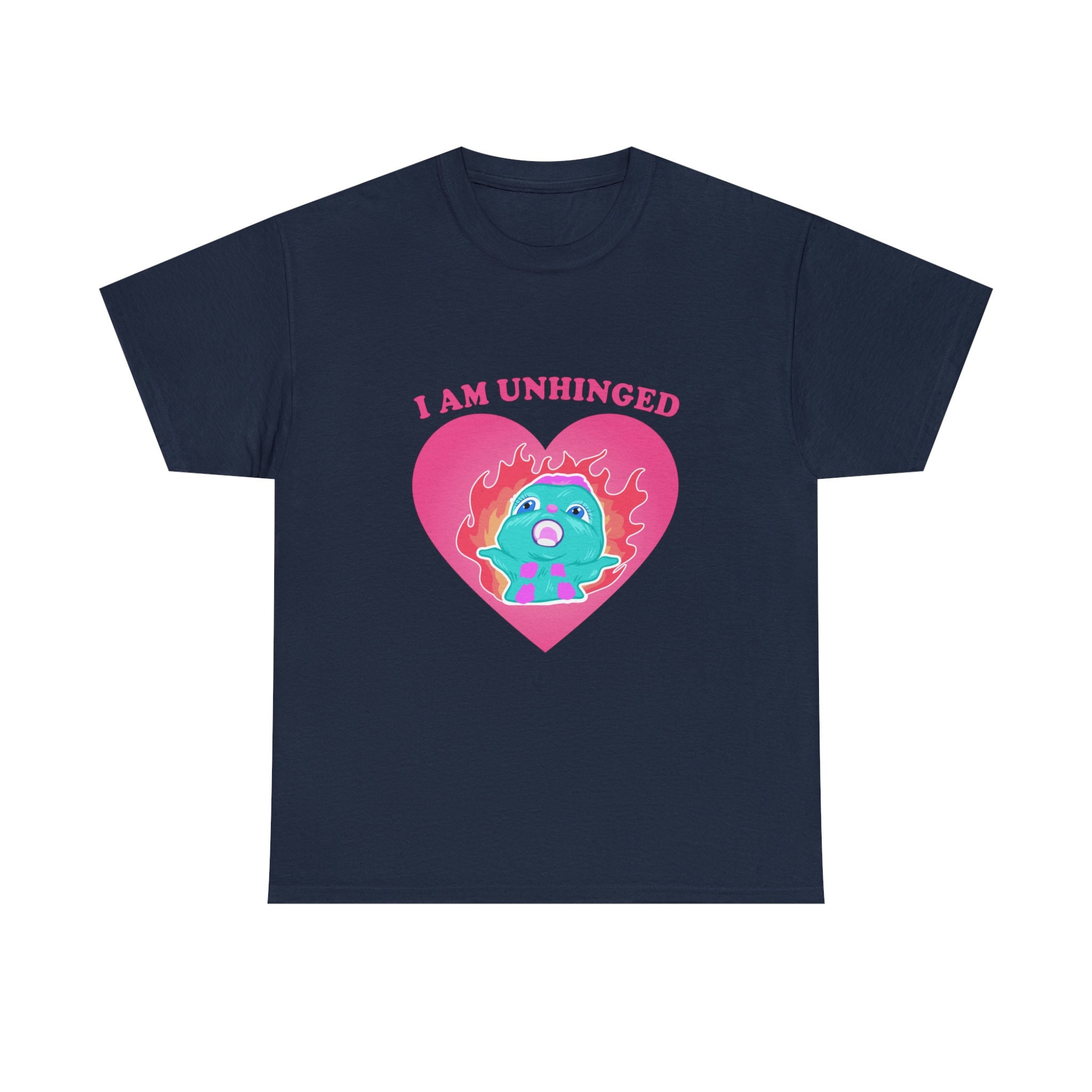 I AM UNHINGED Bibble Meme Shirt - Etsy