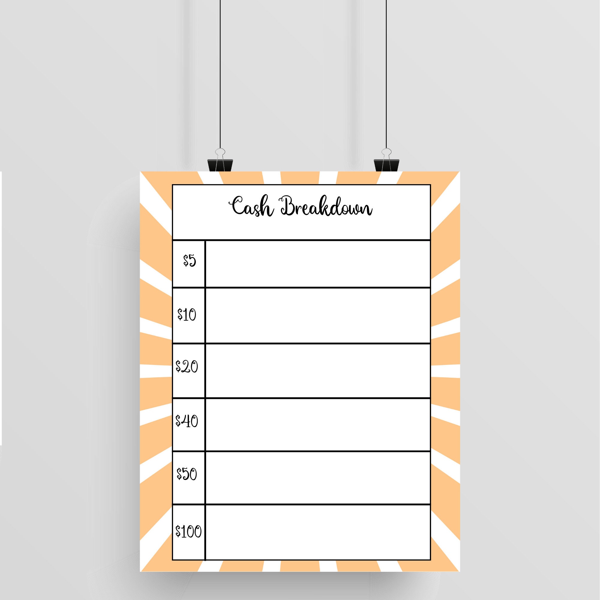 Budget Sheet Breakdown Printable A4 Printable Budget Sheet Tracker ...
