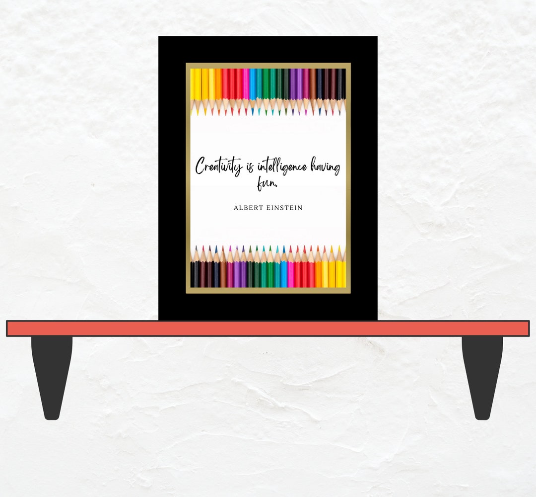 Albert Einstein Quote Classroom Decor I - Etsy