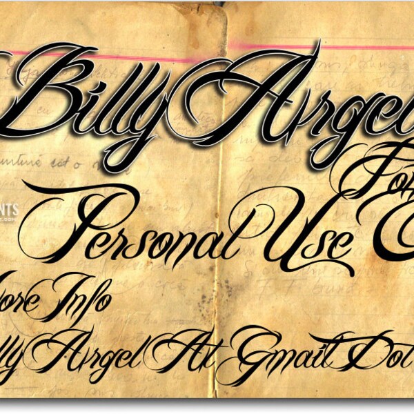 Fancy Italic Font - Etsy