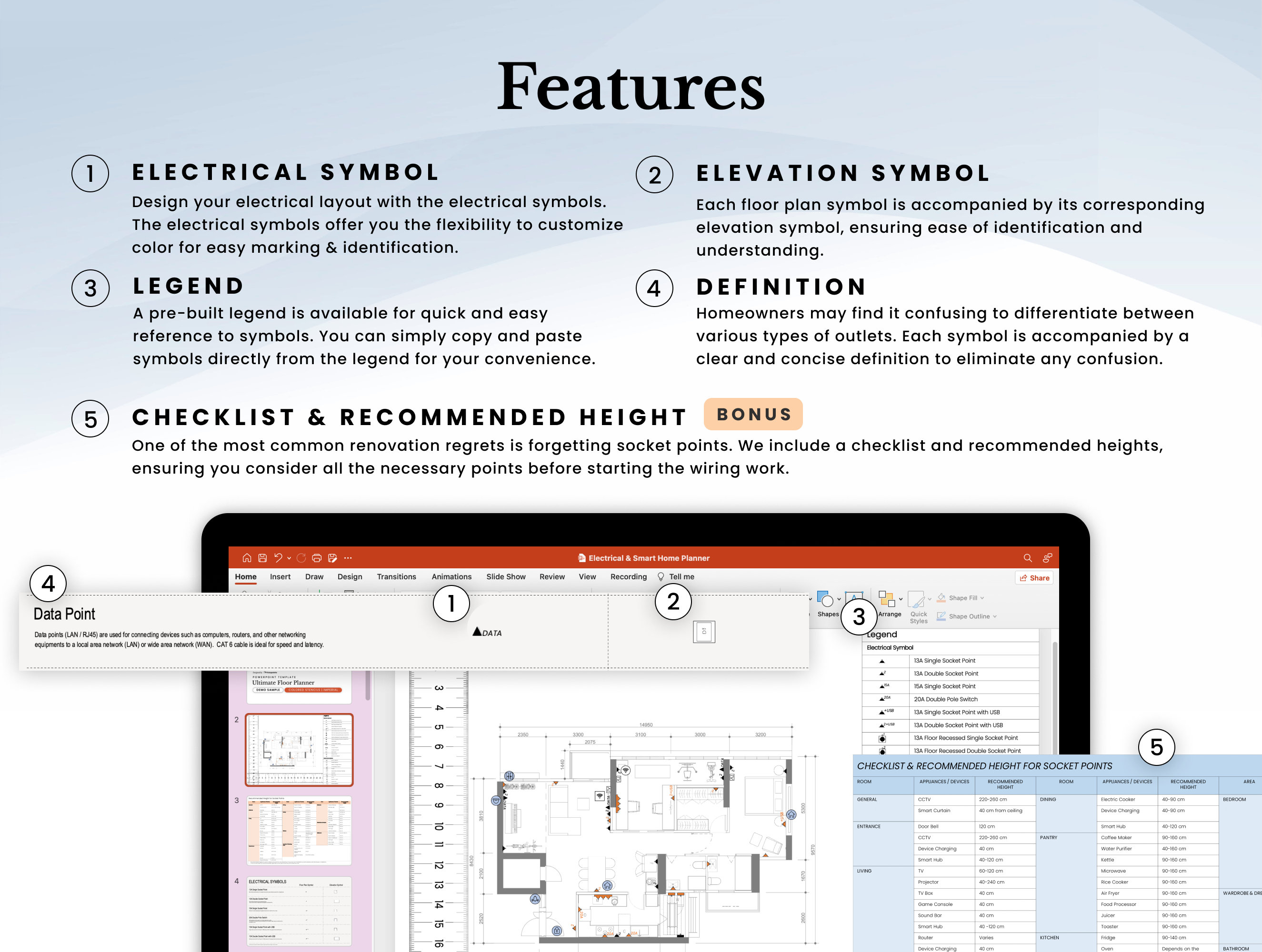 Electrical & Smart Home Planner | Design Professional Electrical Socket ...